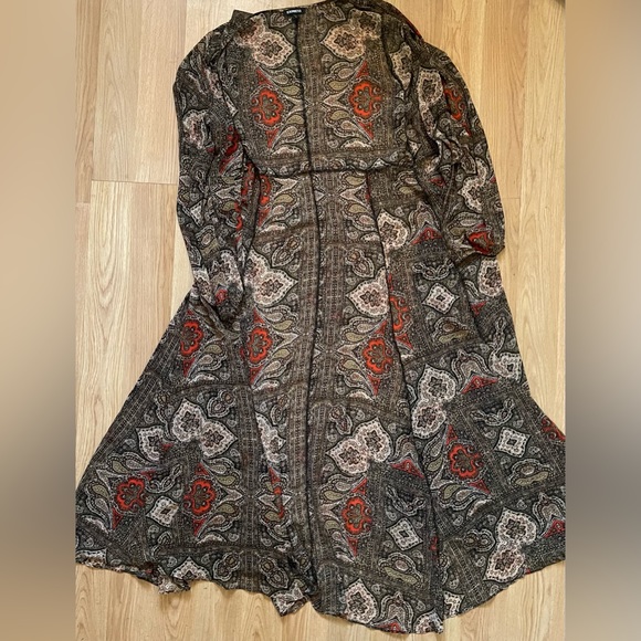 Express | Jackets & Coats | Sheer Maxi Duster | Poshmark